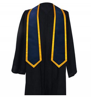 Graduation Honor Stole Classic Shiny Satin